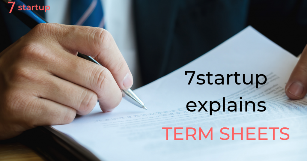 What are term sheets for startups and VCs?